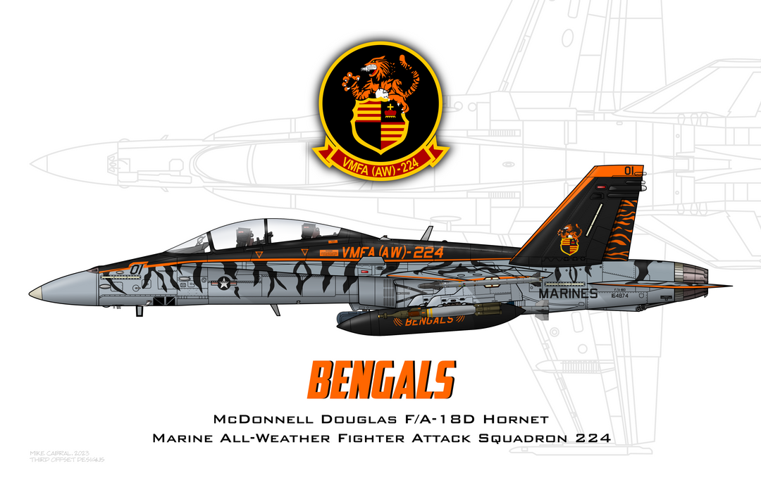 VMFA(AW)-224 - Bengals CAG – Third Offset Designs