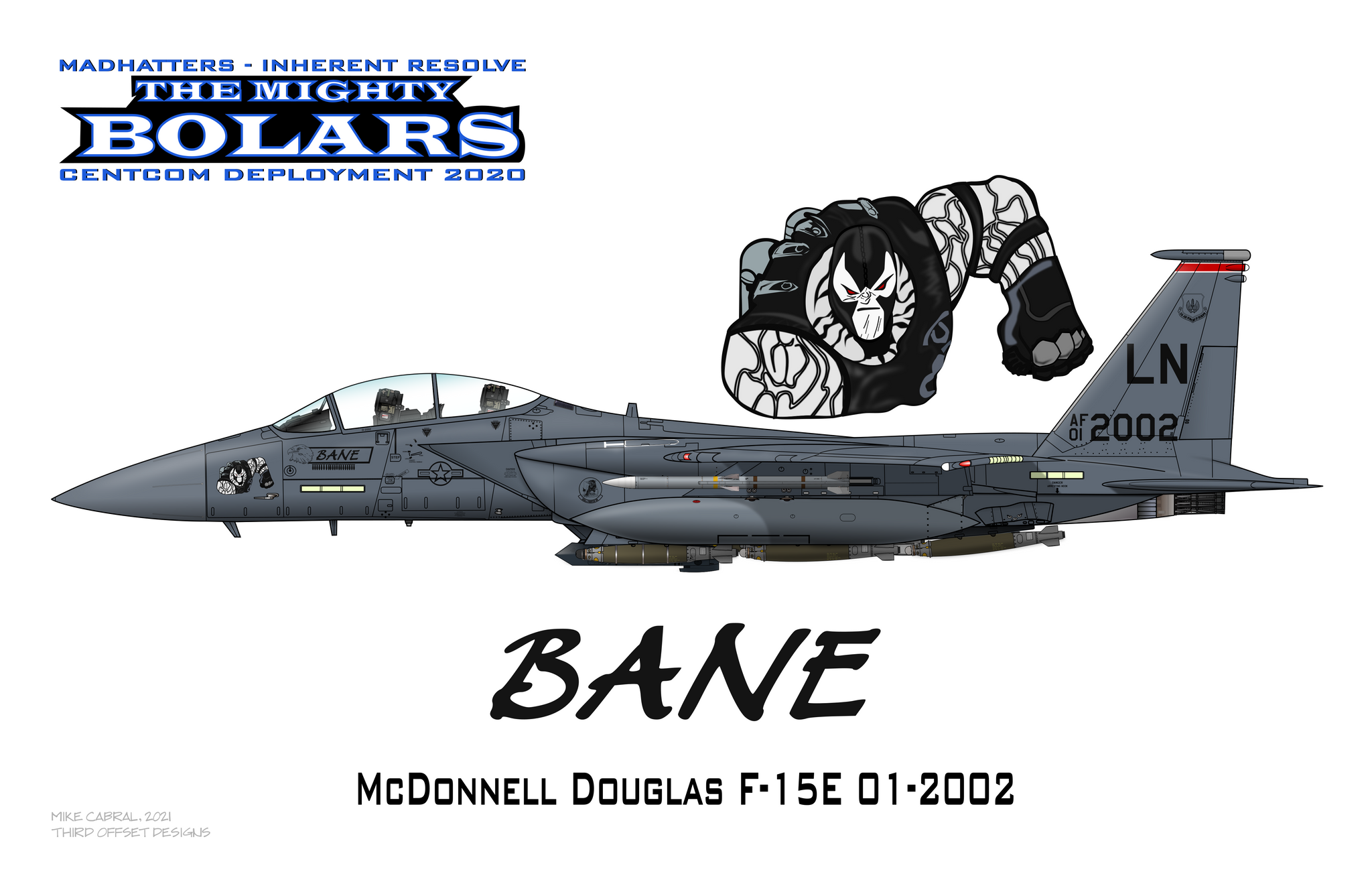 492nd - Madhatters OIR Maquette – Third Offset Designs